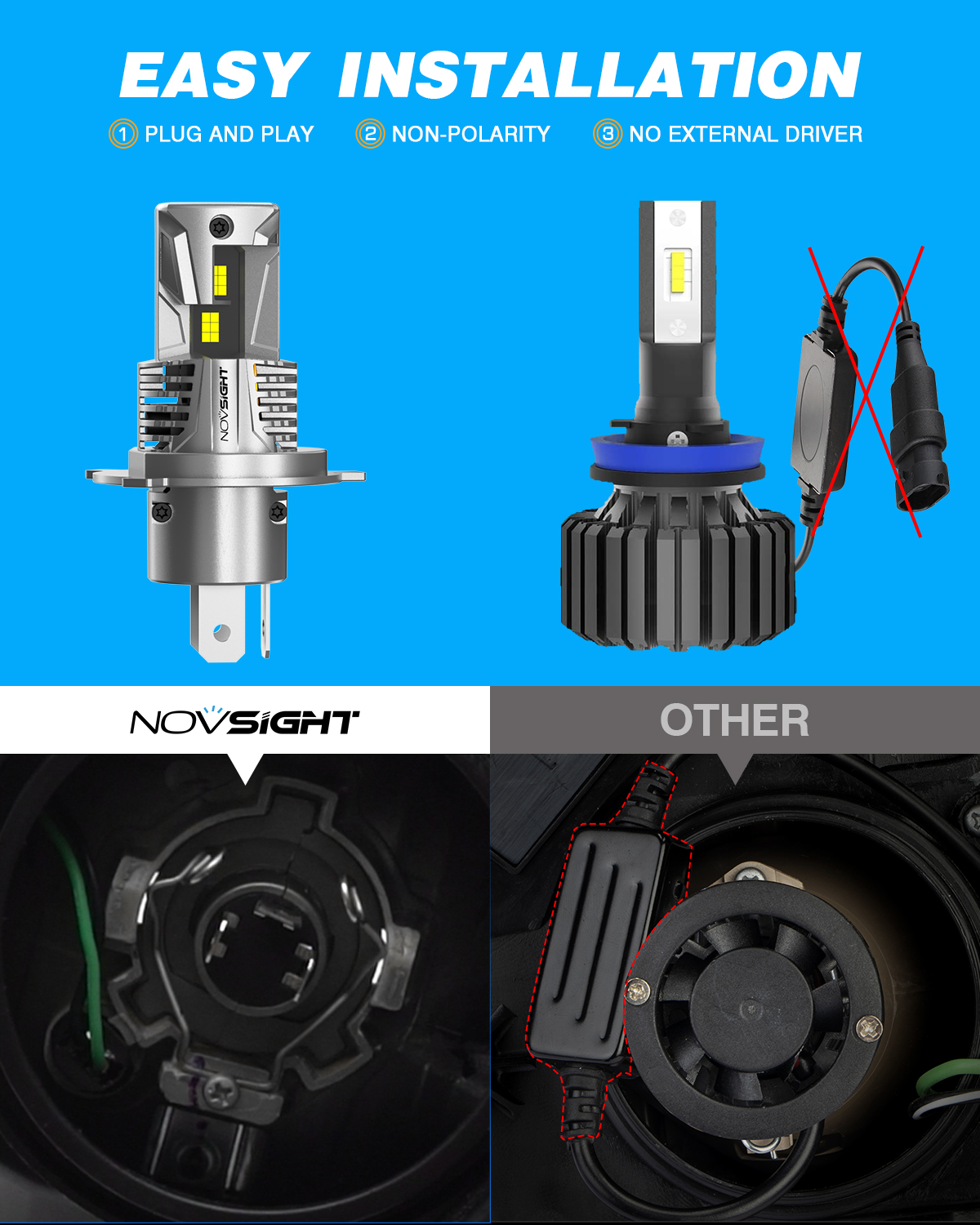 Novsight-A500-N62-H4 : FNM Automotive Ltd