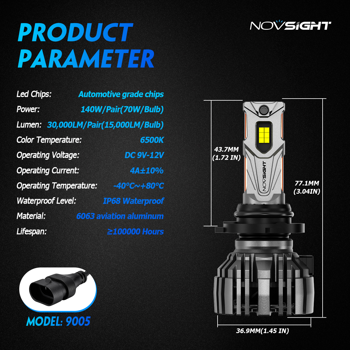 Novsight-A500-N67-9005 : FNM Automotive Ltd